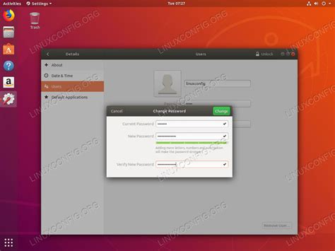 How To Change Password On Ubuntu Bionic Beaver Linux Linux