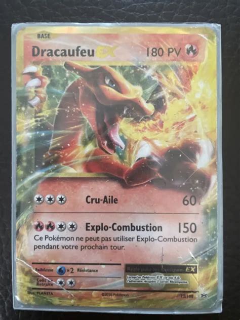 CARTE POKÉMON DRACAUFEU EX 12 108 XY Évolutions PCA 9 5 EUR 150 00