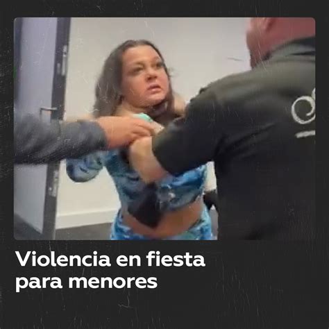 RT en Español on Twitter Violencia en fiesta para menores Portero de