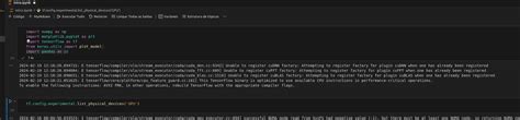 WSL2 TensorFlow Install Issue Unable To Register CuDNN Factory