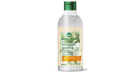 Farmona Herbal Care Rozświetlający płyn micelarny konopie z witaminą