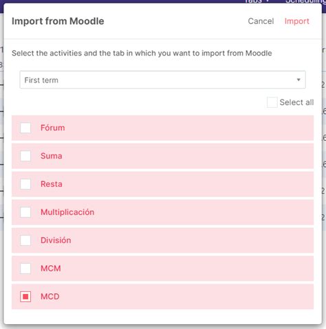 Import Tasks And Grades From Moodle And How To Update Them
