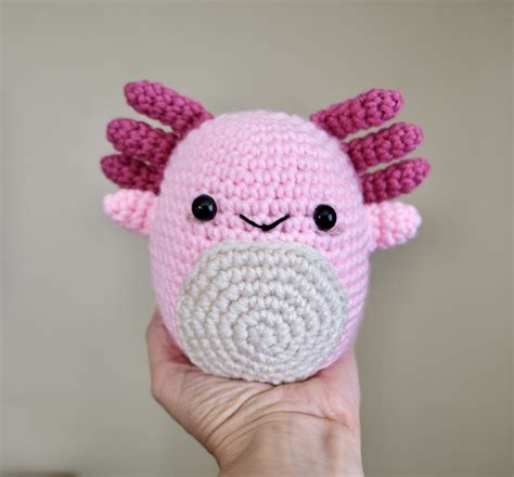 Axolotl Squishmallow Crochet Pattern