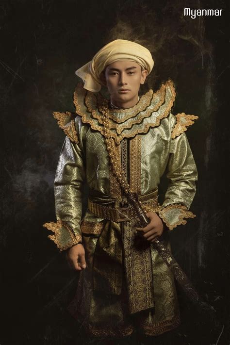 MYANMAR Burmese Traditional Costume