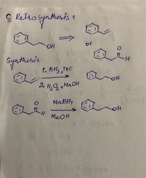 Solved 8 40 Consider The Retrosynthesis Of Each Of The Following