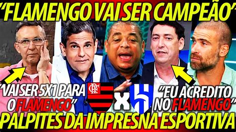 NETO e JOÃO GUILHERME RASGAM ELOGIOS ao FLAMENGO SE O FLAMENGO JOGAR