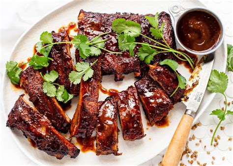American Style Pork Ribs With Barbecue Sauce Barossa Fine Foods