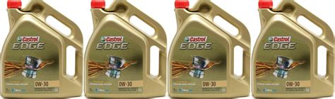 Castrol Edge 0W 30 Fluid Titanium ex FST Motoröl 4x 5 20 Liter