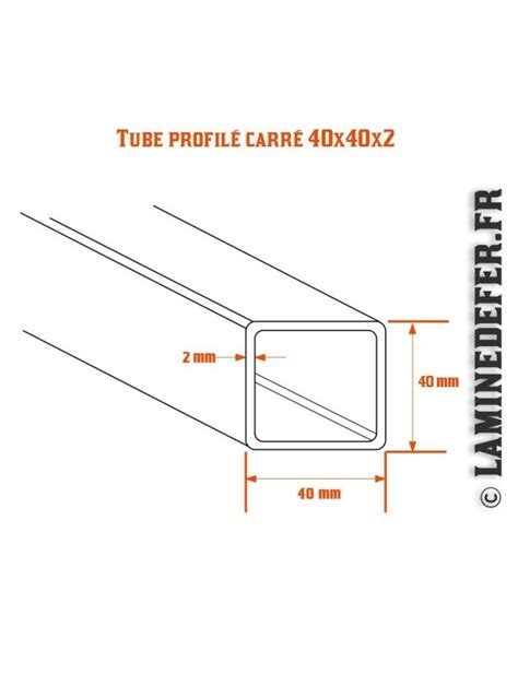 Tube profilé carré en acier S235 Barre de fer au meilleur prix