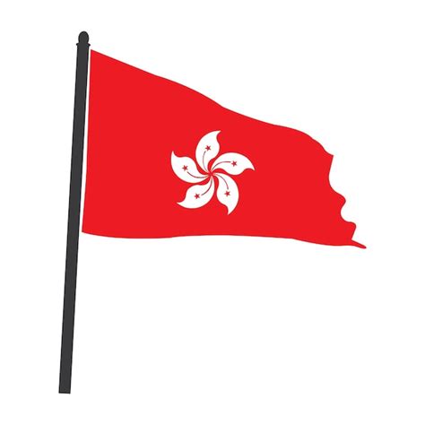 Premium Vector Hong Kong Flag