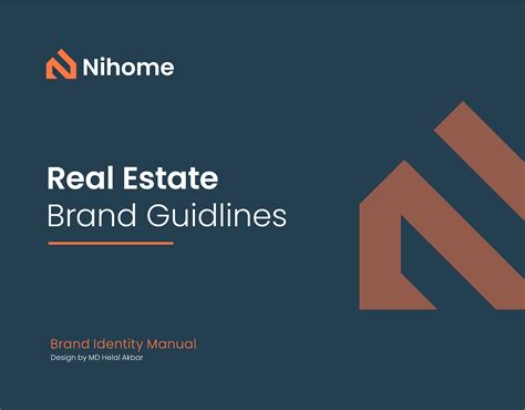 Logo Design Real Estate Logo Brand Guidelines Behance