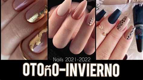 UÑAS OTOÑO INVIERNO 2021 2022 nails trendyfallnails uñasinvierno