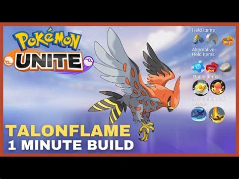 Pokemon UNITE Talonflame Build And Guide