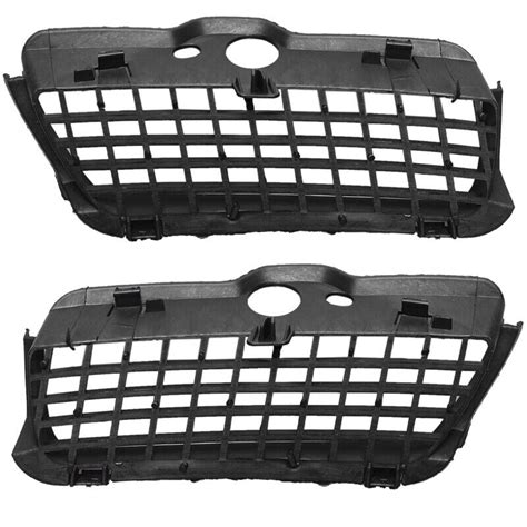 2X 1 Paire de Pare Chocs de Voiture Calandre InféRieure LatéRale pour