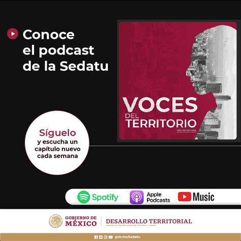 SEDATU México on Twitter No te pierdas Voces del Territorio En