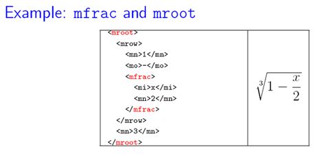 mathml mathematical markup language 네이버 블로그