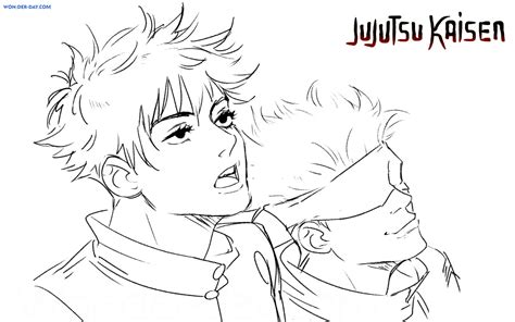 Desenhos De Jujutsu Kaisen Para Colorir Desenhos Para Imprimir