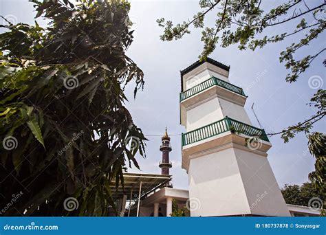 Tower Of Palembang Great Mosque The Biggest Mosque In Palembang South