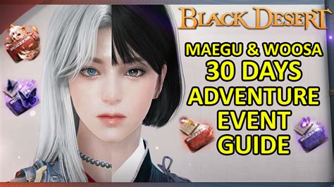 Game Play Maegu Woosa 30 Days Adventure Event Guide Scroll Of