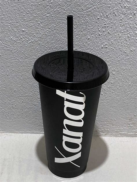 Vaso Reusable Personalizado En Corte De Vinil