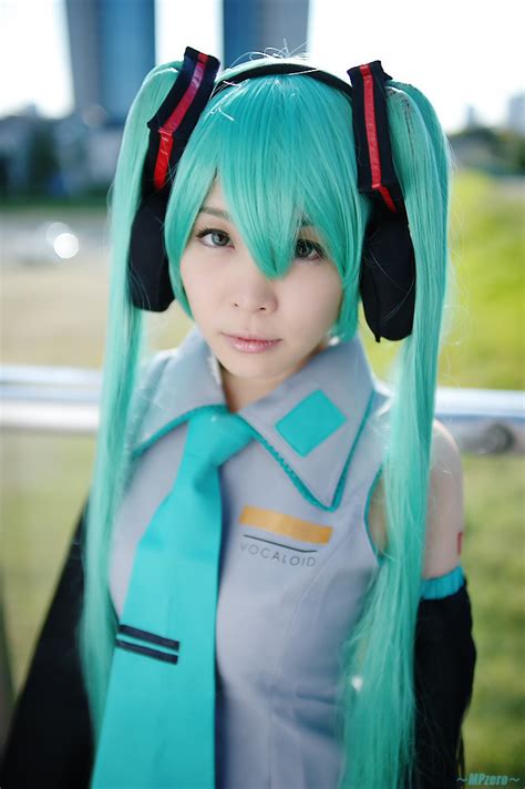 Aqua Hair Cosplay Default Costume Detached Sleeves Hatsune Miku 109998 Hot Sex Picture