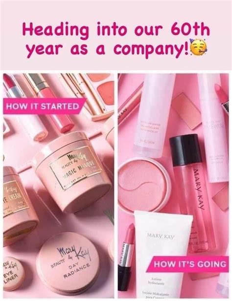 Company Anniversary 60th Anniversary Mary Kay Usa Mary Kay Cosmetics