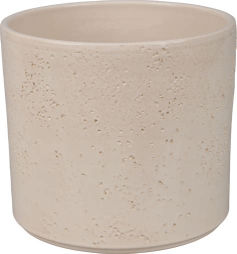 Cermax Doniczka Ceramiczna Kremowa Cylinder 17cm 103272 Ceny I Opinie