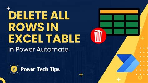 power automate power tech tips
