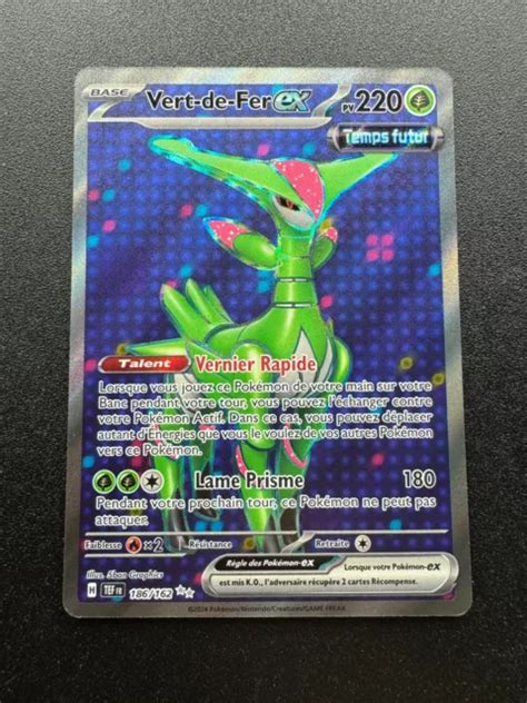Vert de Fer ex 186 162 Forces Temporelles EV05 carte Pokémon