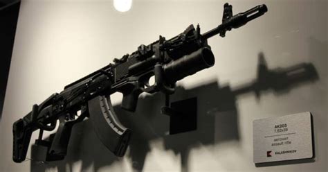 AK 203 Assault Rifle Manufacturing Begins First Batch From Korwa Plant