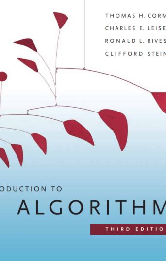 introduction to algorithms 3rd edition the mit press by thomas h cormen isbn 9780262533058