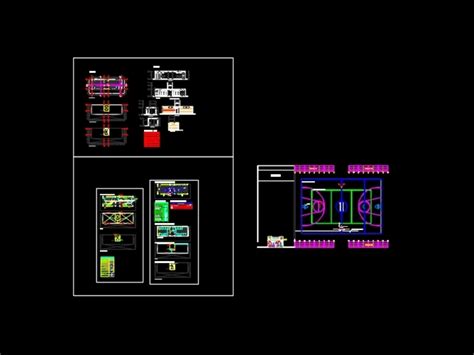 Ba Os Publicos En Dwg Mb Librer A Cad