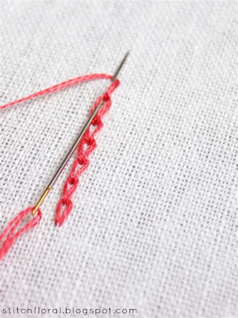 10 Basic Stitches For Hand Embroidery Stitch Floral