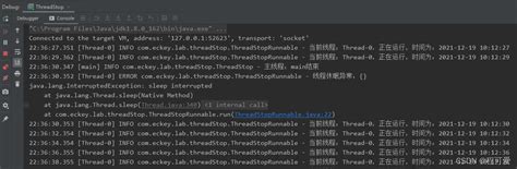 java多线程基础篇 线程终止 interrupt与stop java thread stop csdn博客