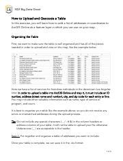 Uploading Csv And Geocoding Pdf Nsf Big Data Grant How To Upload And