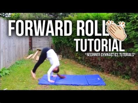 Forward Roll Tutorial BEGINNER GYMNASTICS DAY 1 YouTube
