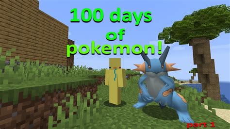 I Survived Days In Minecraft Pixelmon Youtube