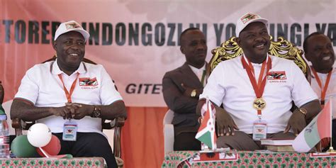 Au Burundi le régime organise lalternance au sommet de lEtat