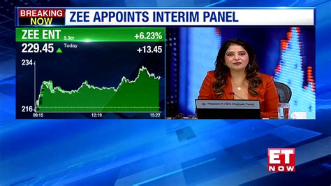 Et Now On Twitter Breaking Zee Ent Appoints An Interim Panel Of