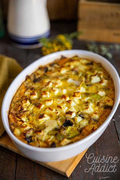 Clafoutis Aux Champignons Poireaux Recipe Healthy Recipes