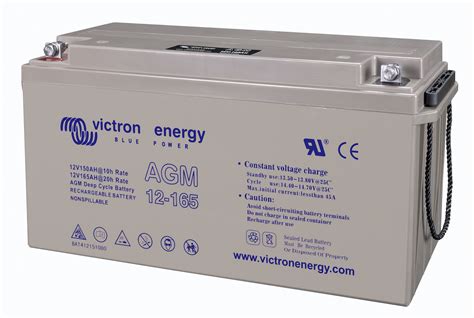 Batterie solaire AGM 165Ah 12V Étanche Victron Energy