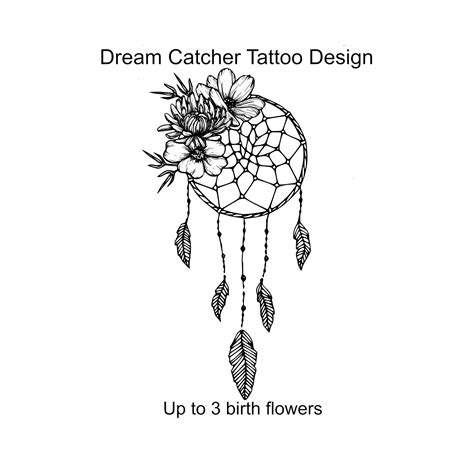 Dream Catchers Tattoo Drawings