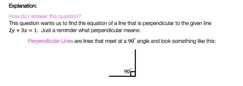 perpendicular lines through a given point geometry math lessons