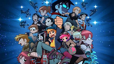 Nova Imagem Promocional De Scott Pilgrim Takes Off OtakuPT