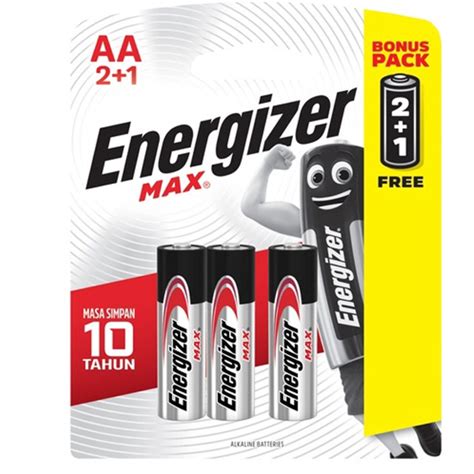 Energizer Max Aa Battery V Aa Lr Pack Ntuc Fairprice