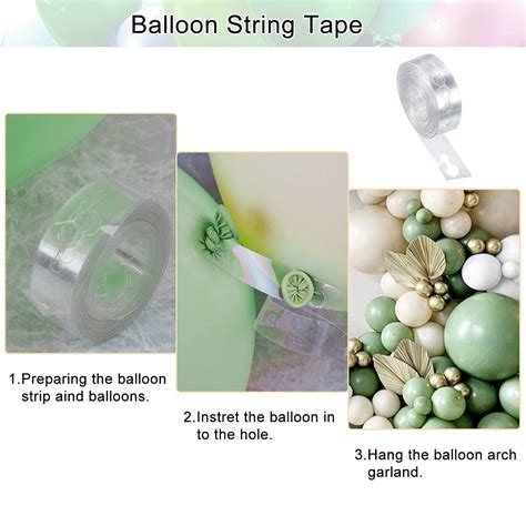 Sage Green Balloon Arch Aivatoba Green Balloon Garland Arch Kit Apricot