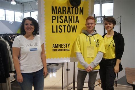 Maraton Pisania Listów Amnesty International 2022 w Radomsku Radomsko