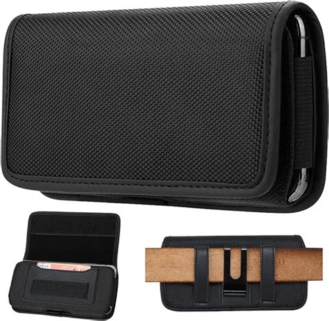 FZXSOGY Funda universal horizontal para teléfono celular con clip para