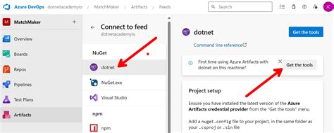 sharing libraries with nuget and azure artifacts