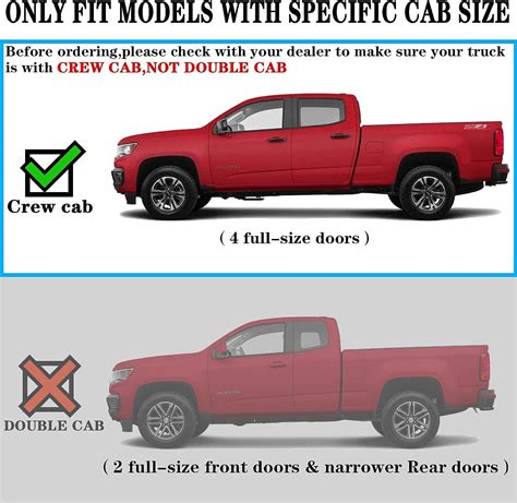 COMNOVA Estribos De 6 Pulgadas Compatibles Con Dodge Ram 1500 Crew
